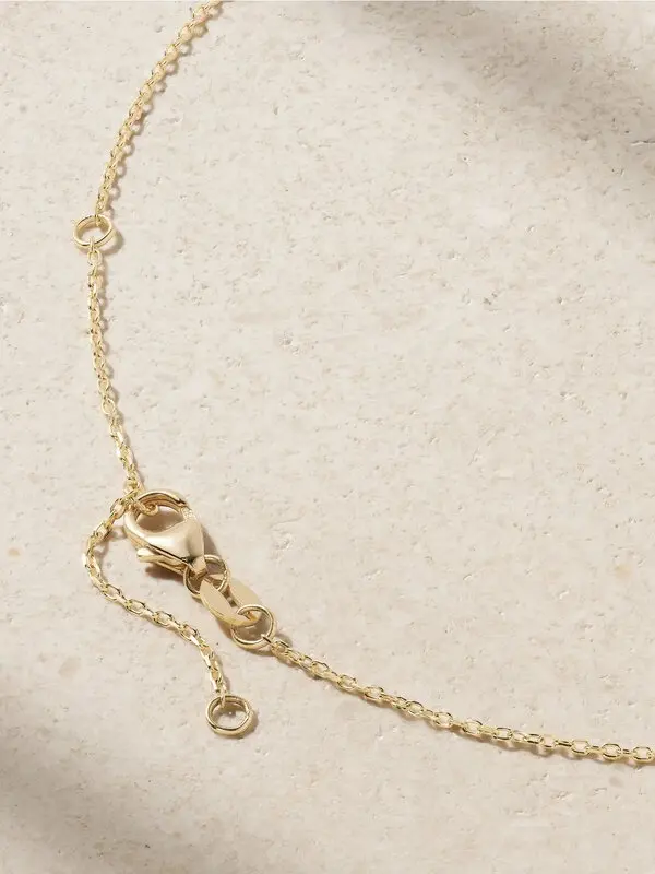 FOUNDRAE Arrow Miniature + Per Aspera Ad Astra Charm Necklace