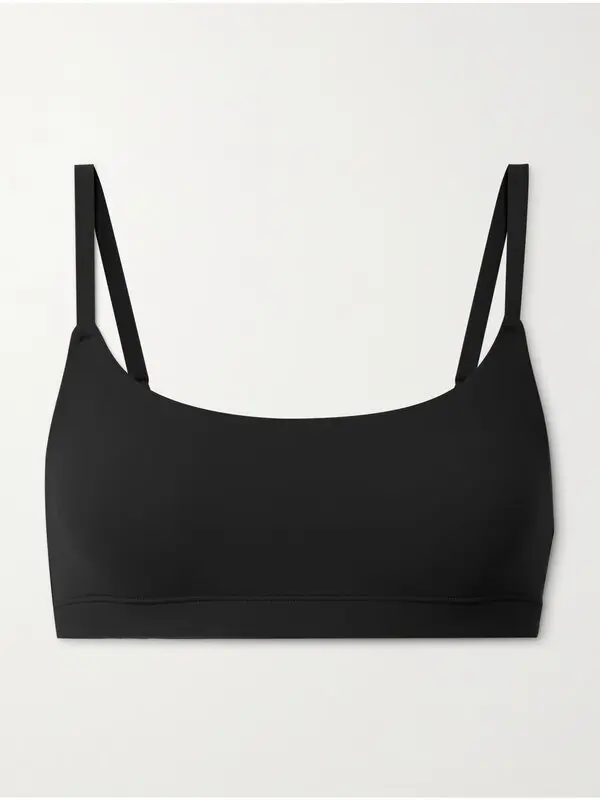 SKIMS Fits Everybody Scoop Neck Bralette - Black