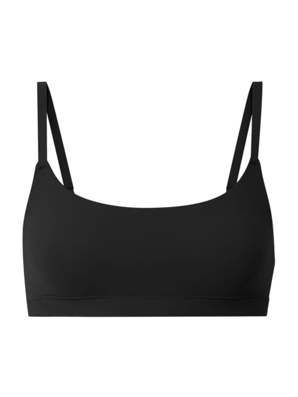 SKIMS Fits Everybody Scoop Neck Bralette - Black