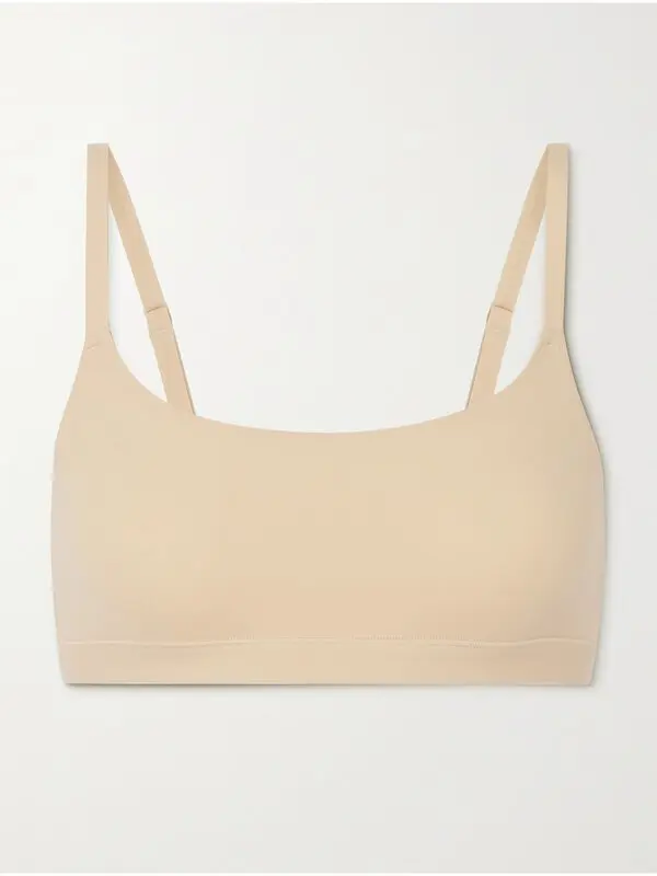 SKIMS Fits Everybody Scoop Neck Bralette - Neutrals