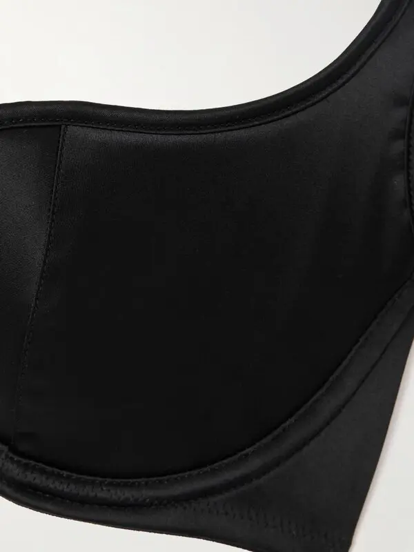Agent Provocateur Nikita Satin Underwired Balconette Bra