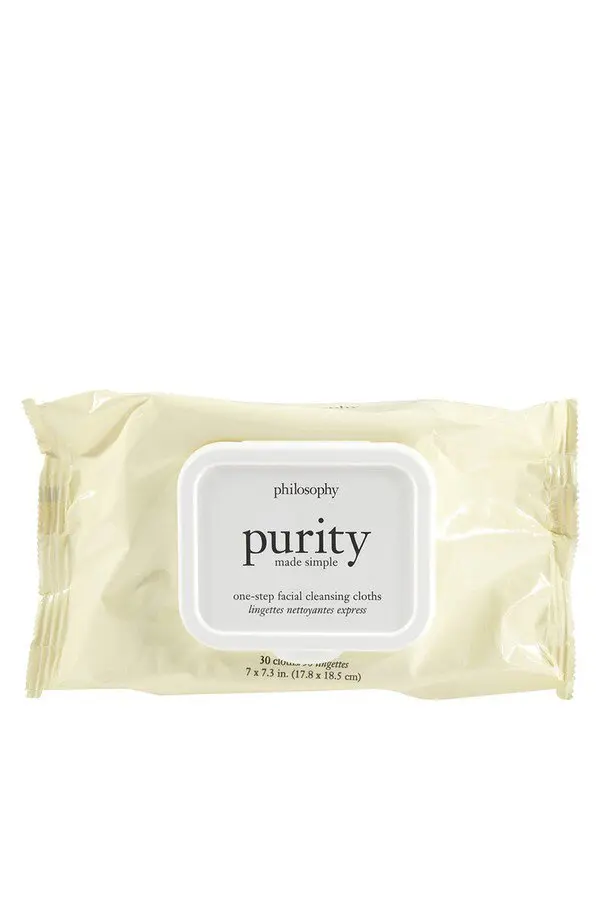 PHILOSOPHY Purity Made Simple One-step Facial Cleansing Cloths - Aqua