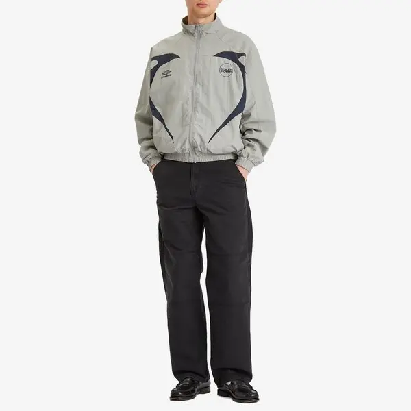 Boiler Room X Umbro Shell Track Jacket - Grey | Editorialist