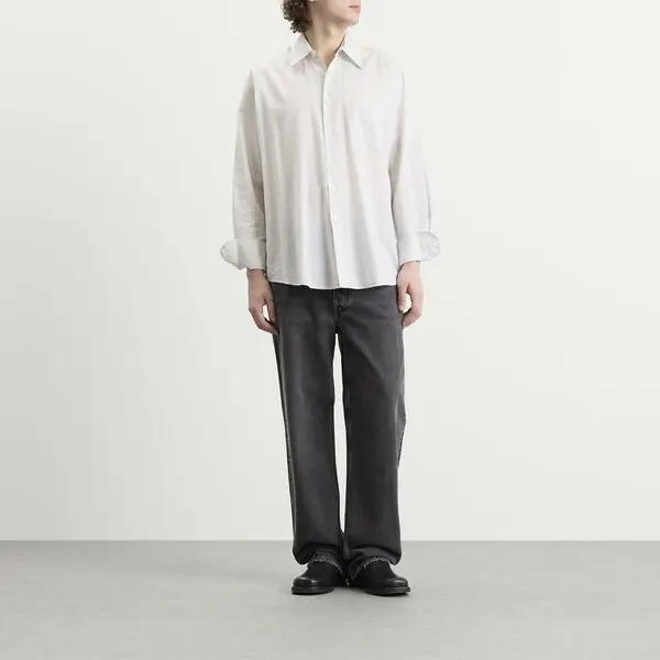 WON HUNDRED Steve Relaxed Straight Leg Jeans - Iguana Black