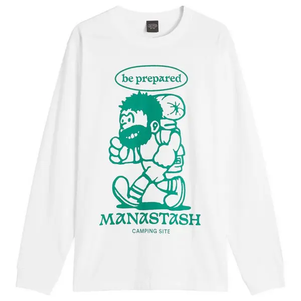 MANASTASH Long Sleeve Be Prepared T-shirt