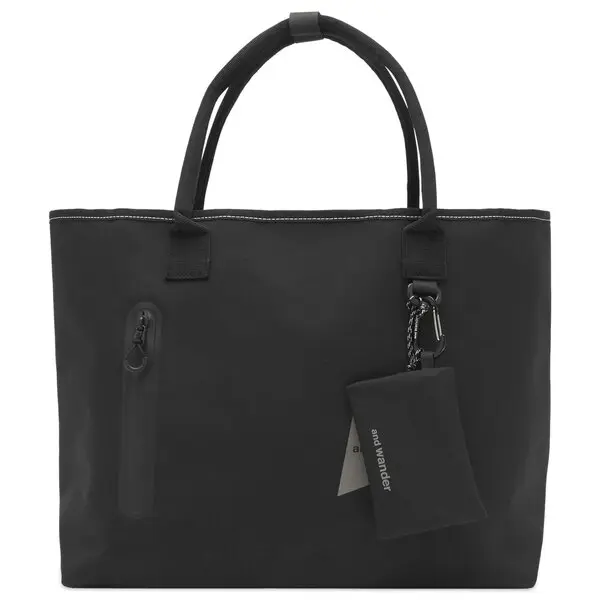 AND WANDER Pe/co Tote Bag - Black