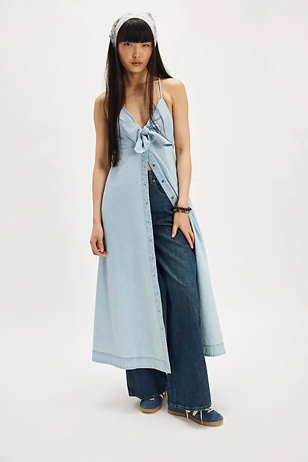 via midi dress free people Free People Via Midi Dress  The Cadillac Cowgirl