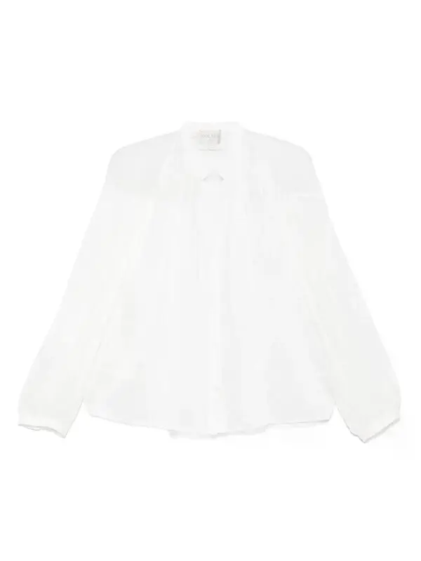 FORTE_FORTE Semi-sheer Shirt