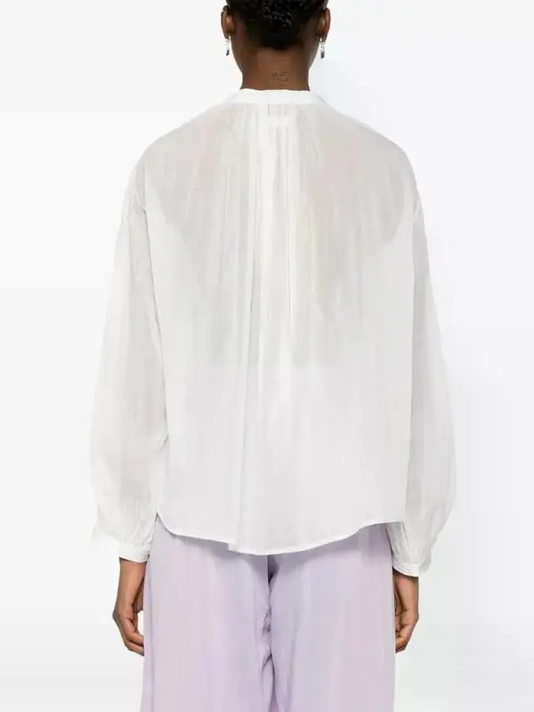 FORTE_FORTE Semi-sheer Shirt