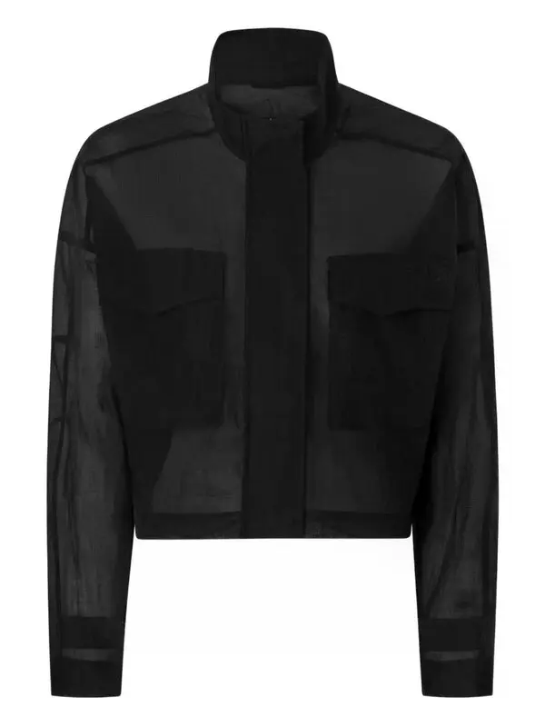 Pinko Sheer Cropped Jacket