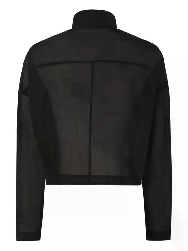 Pinko Sheer Cropped Jacket