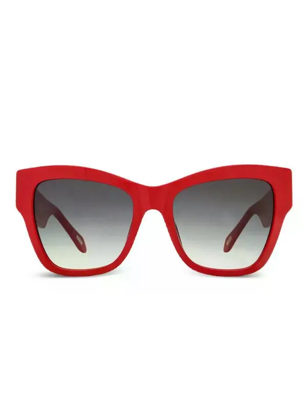 Just Cavalli Logo-plaque Sunglasses - Red