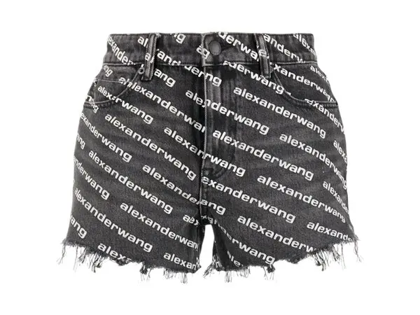 Alexander Wang Bite Denim Shorts