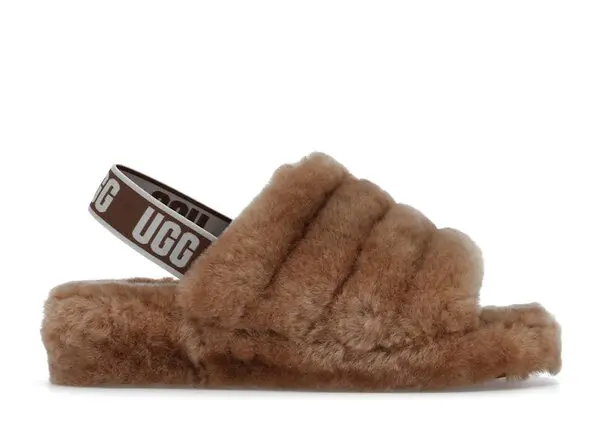 UGG Fluff Yeah Slide - Chestnut