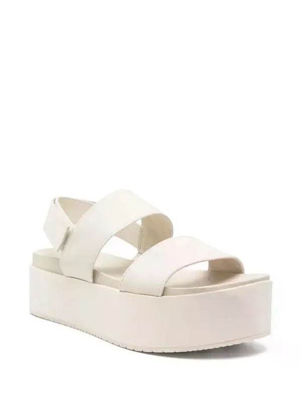Calvin Klein Canvas Platform Sandals