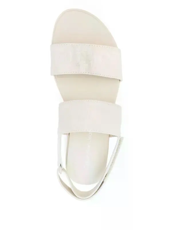 Calvin Klein Canvas Platform Sandals