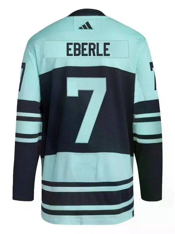 Adidas Nhl Seattle Kraken Jordan Eberle Authentic Reverse Retro 2.0 Jersey T-shirt