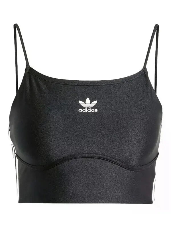 Adidas 3-stripes Bra Top - Black