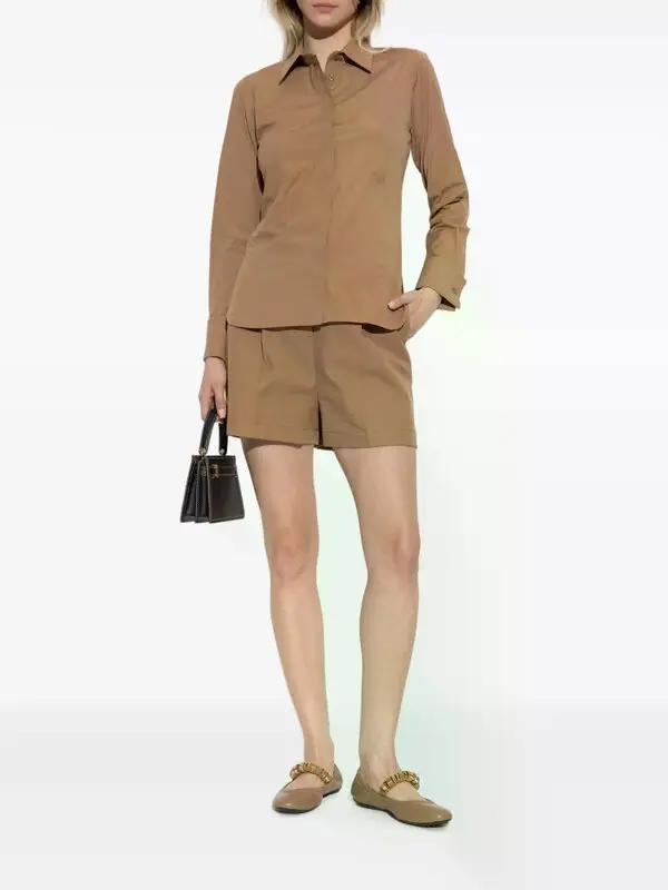 Max Mara Amburgo Shorts - Brown