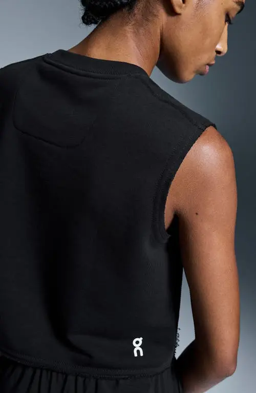 On Club Logo Crop Muscle Tank
