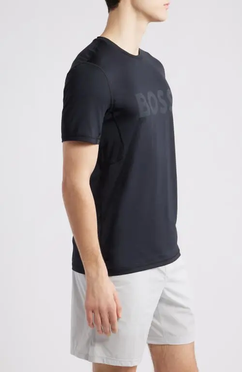 BOSS Tee Active Slim Fit Performance Logo Graphic T-shirt - Black