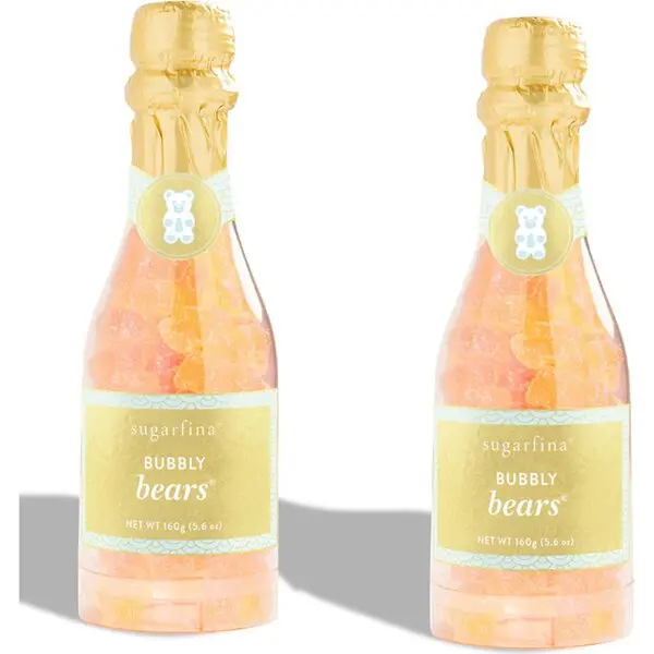 SUGARFINA Set Of 2 Bubbly Bears Celebration Bottles - No Color