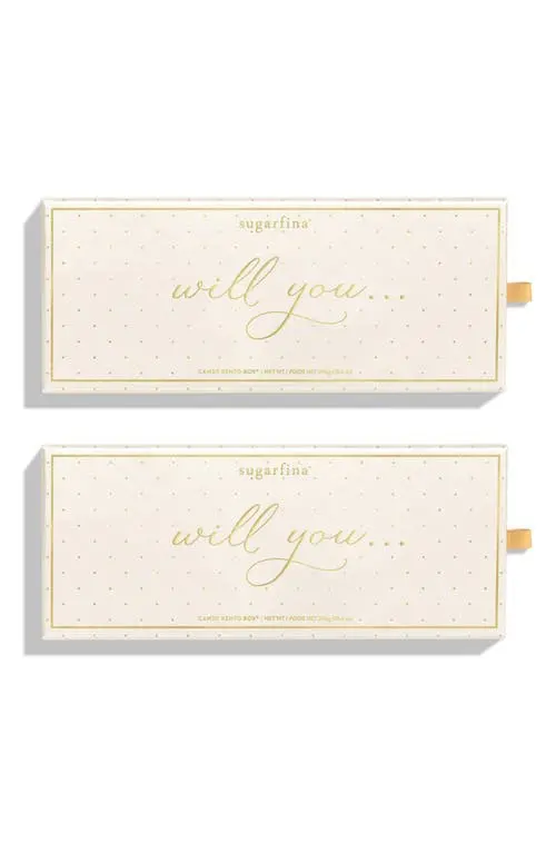 SUGARFINA Will You Be My Bridesmaid Bento Box - No Color