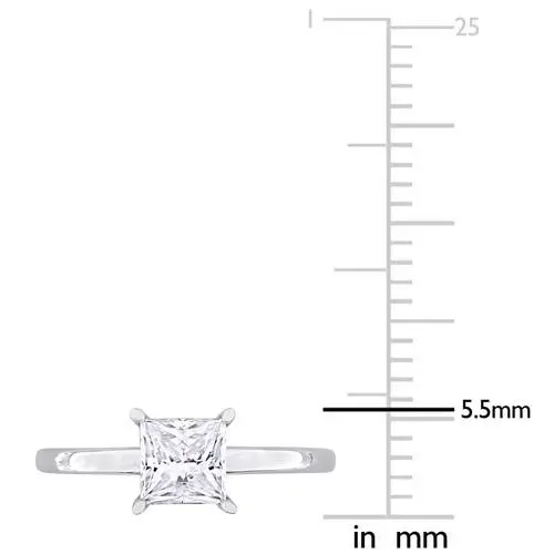 JULIANNA B. Moissanite Solitaire Ring