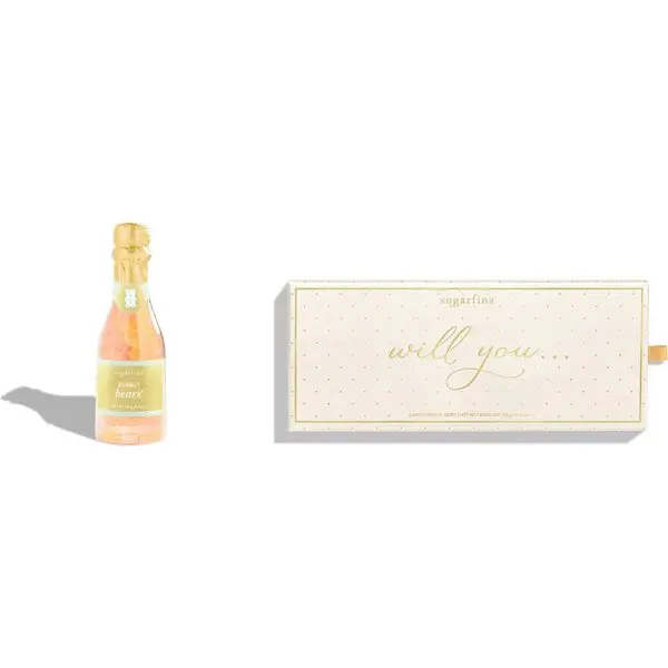 SUGARFINA Will You Be My Bridesmaid Candy Bento Box & Celebration Bottle Bundle - No Color