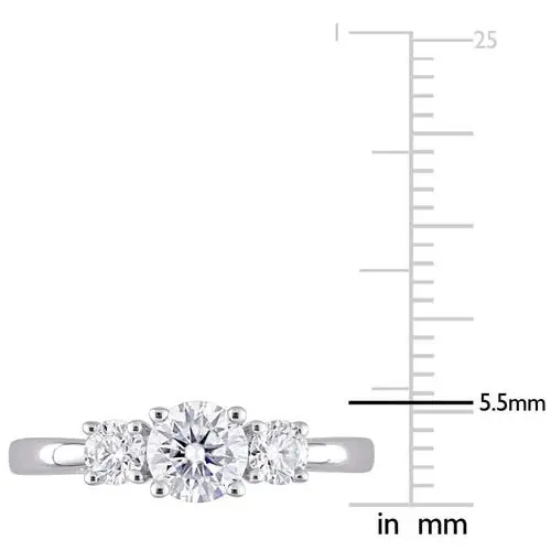 JULIANNA B. 1ct Dew Moissanite Ring