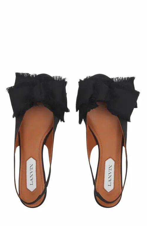 LANVIN Slingback Ballerina Flat
