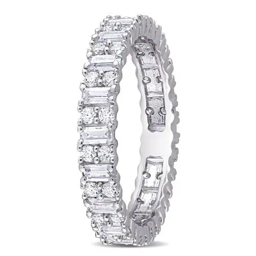 JULIANNA B. Moissanite Eternity Ring