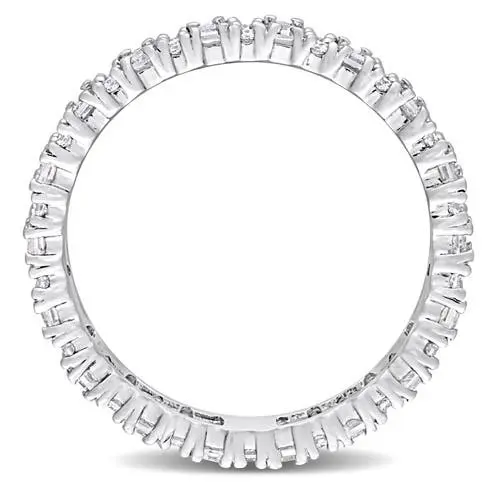 JULIANNA B. Moissanite Eternity Ring