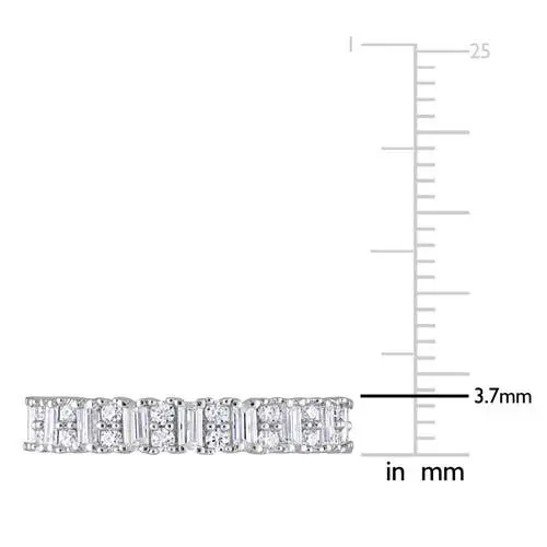 JULIANNA B. Moissanite Eternity Ring
