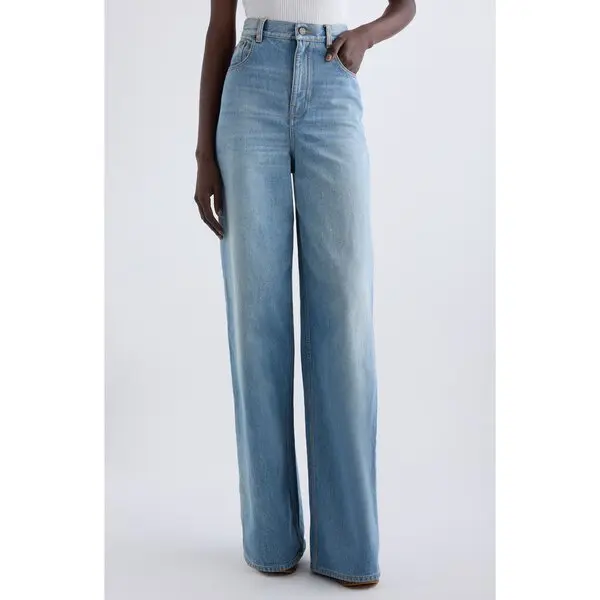 Chloé High-waist Wide-leg Jeans