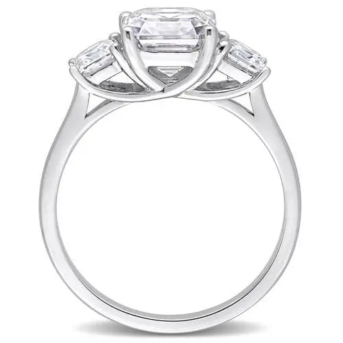 JULIANNA B. 2-3/4ct Dew Moissanite Ring - Sterling Silver