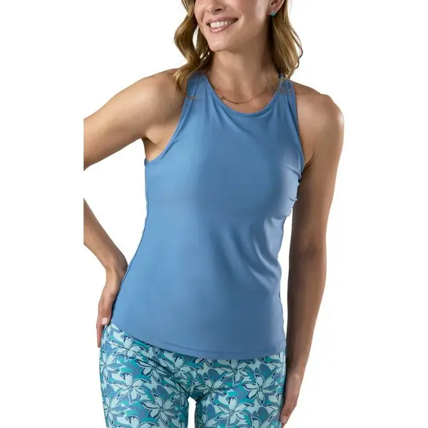 UV SKINZ High Neck Tankini - Baltic