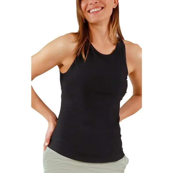 UV SKINZ High Neck Tankini - Black