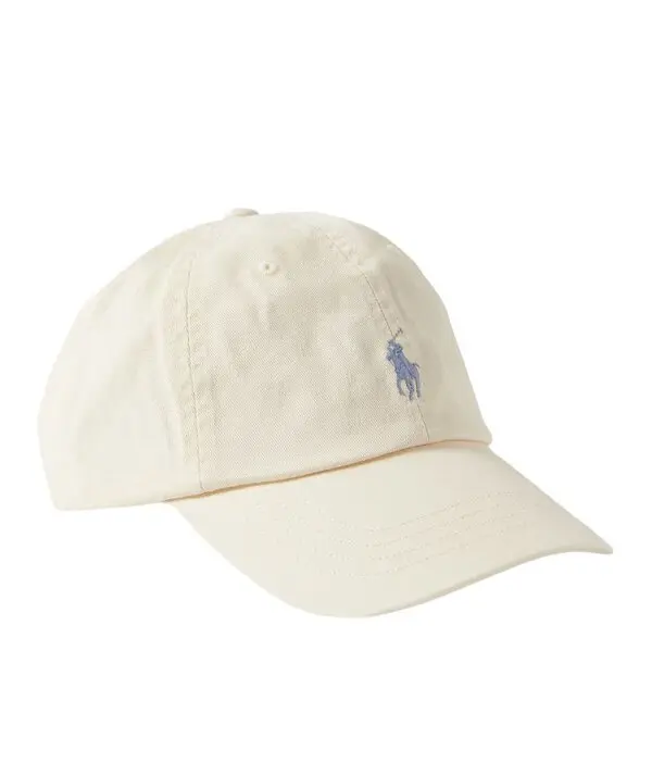 Polo Ralph Lauren Embroidered Cotton-twill Baseball Cap - Cream