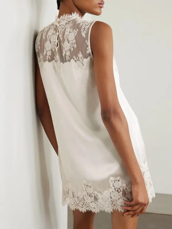 chinese dress ladies Grace Loves Lace Silky Satin Mini Moonshine