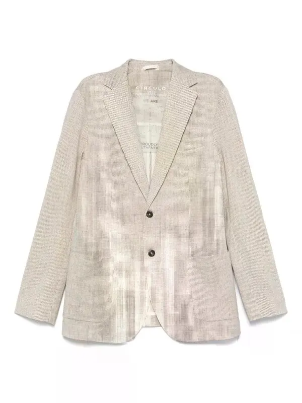 CIRCOLO 1901 Houndstooth Blazer