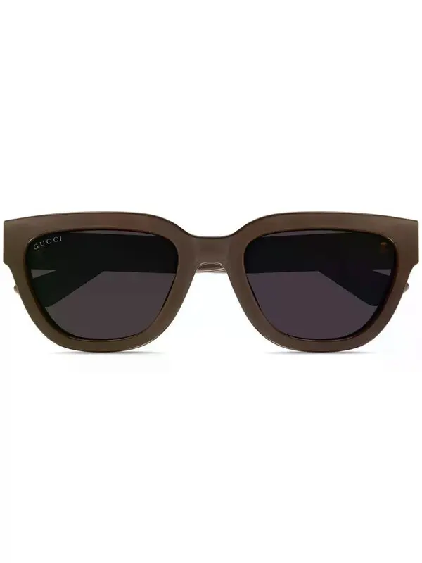 Gucci Interlocking G Sunglasses - Brown