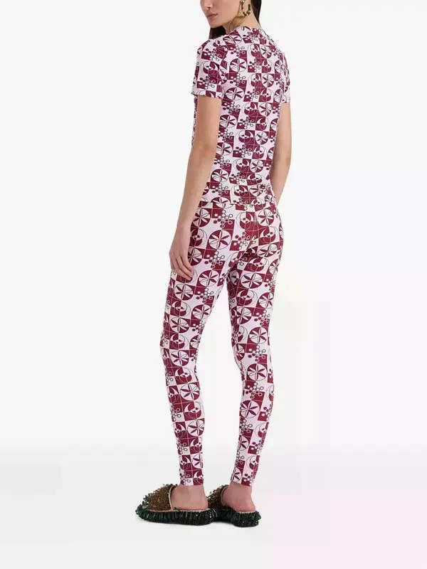 La DoubleJ Magica Leggings - Red