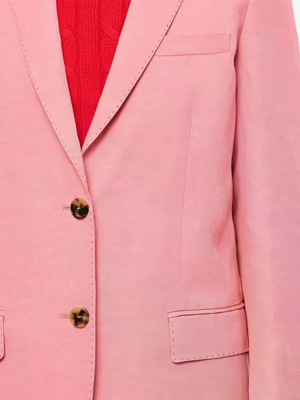 Alberto Biani Single-breasted Blazer - Pink