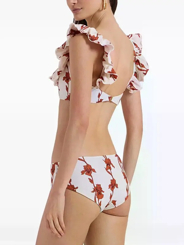 La DoubleJ Ruffle-detail Bikini