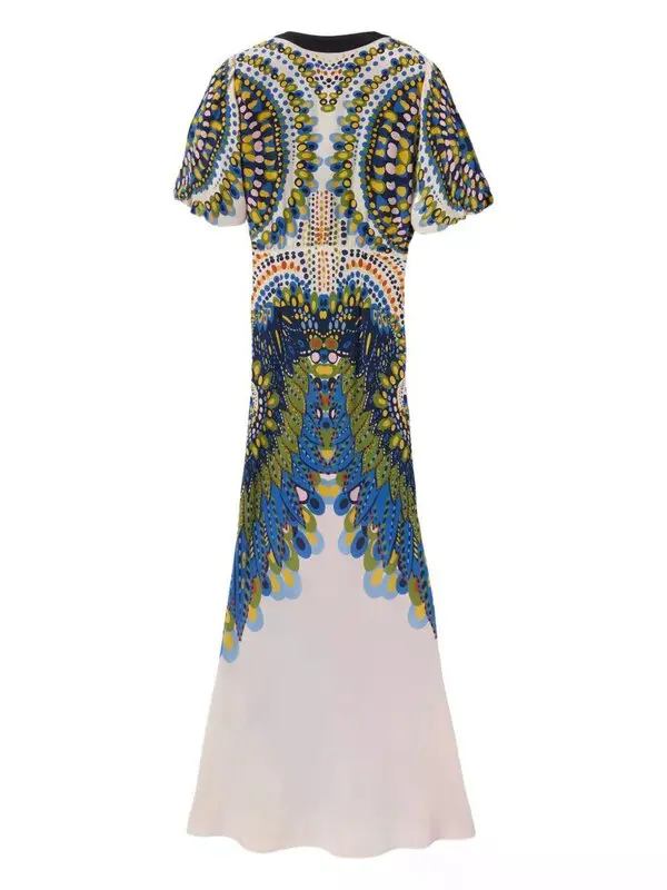 La DoubleJ Marlene Printed Dress - Neutrals