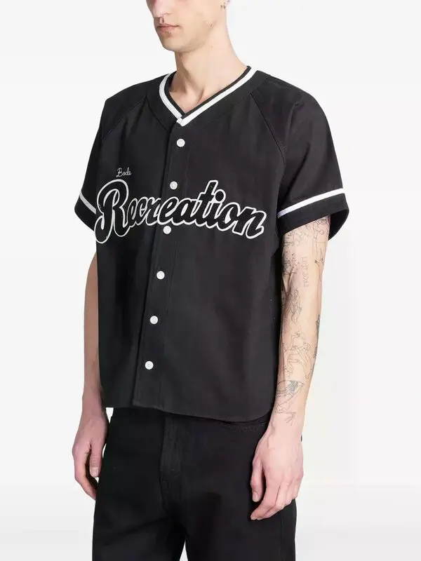 BODE Outfield Baseball Shirt - Black