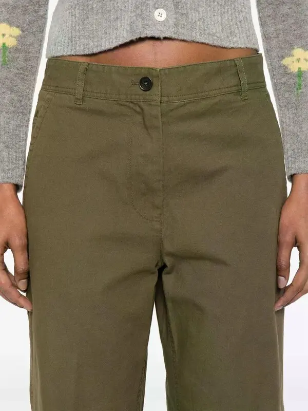 Aspesi Canvas Trousers - Green