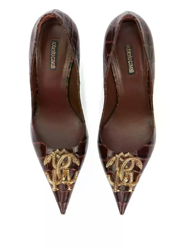 Roberto Cavalli Leather Pumps