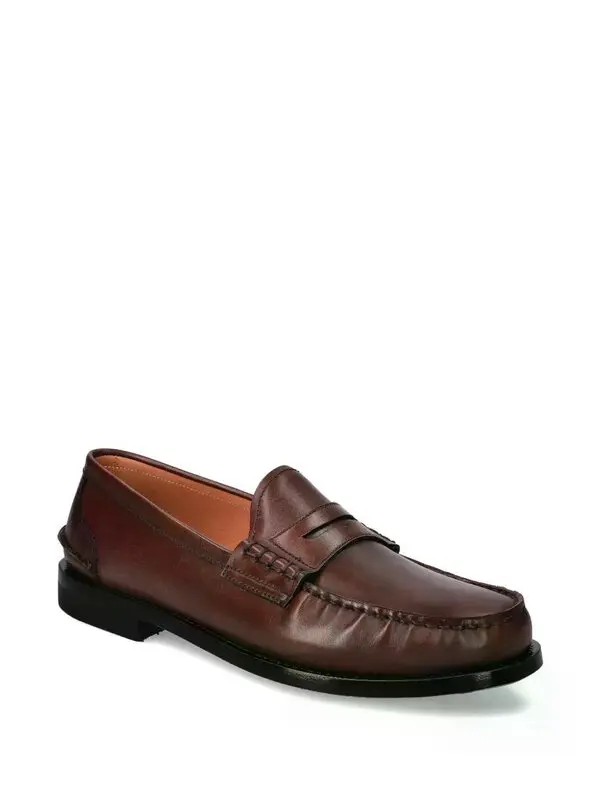 Premiata Leather Penny Loafers